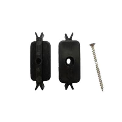 Cina Materiale grezzo PP Plastico Wpc Fasciatore per pavimenti con clip in acciaio inossidabile in vendita