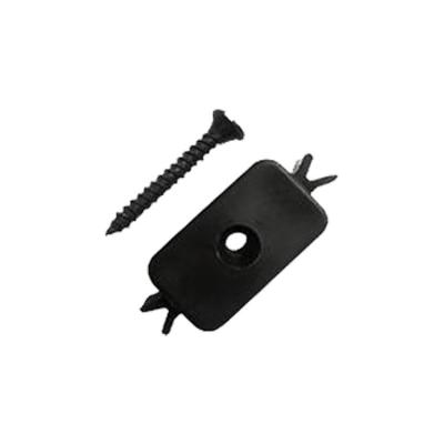 Cina Materiale grezzo PP Plastico Wpc Fasciatore per pavimenti con clip in acciaio inossidabile in vendita