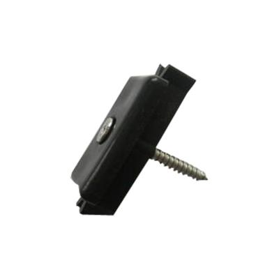 Cina Materiale grezzo PP Plastico Wpc Fasciatore per pavimenti con clip in acciaio inossidabile in vendita