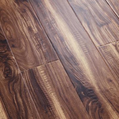 Cina Light Cherry Mahogany Click Plus pavimenti laminati con bevel per il design di copertura moderna in vendita