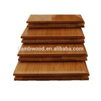 China Engineered Stranded Bamboo Flooring Handcrafted Natural Style Carbonized Click Joint for sale