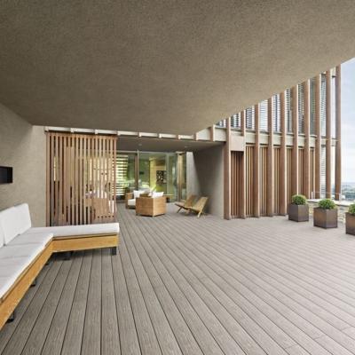 Cina 140x25mm di legno reversibile Suzhou White Pool Ceiling Slates per DIY Interlocking Deck in vendita