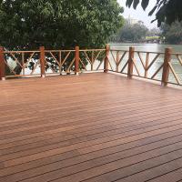 China Eco-Friendly Anti-Corrosion Bamboo Plastic Composite Decking with Flat Surface Design for sale