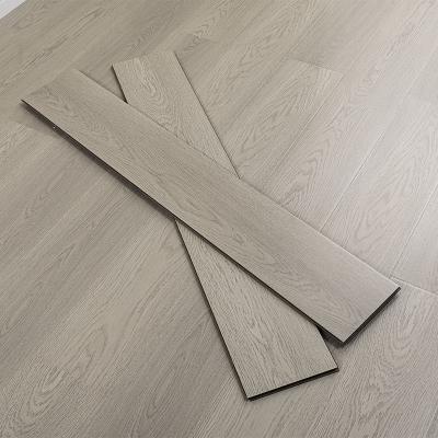 Cina Pavimenti laminati a V-Groove eco-compatibili con stile V-Groove Edge in legno grigio nero in vendita