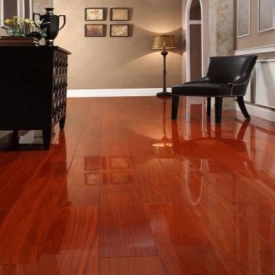 Cina Giusto angolo bordo 8mm Clicca blocco EIR Alto pavimento laminato lucido per il soggiorno in vendita