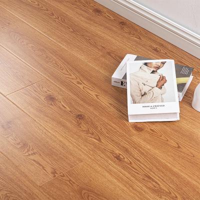 Cina Giusto angolo bordo 8mm Clicca blocco EIR Alto pavimento laminato lucido per il soggiorno in vendita