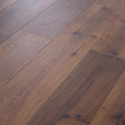 Cina Giusto angolo bordo 8mm Clicca blocco EIR Alto pavimento laminato lucido per il soggiorno in vendita