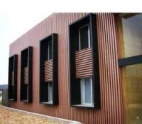 China Wood Plastic Composite Decorative Wall Panels with High Class 3D WPC Cladding for sale
