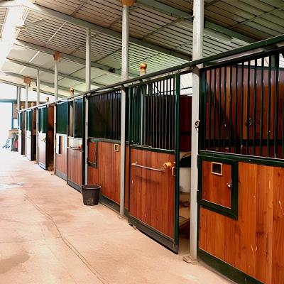 Cina Outlet Stalle di cavalli Corsa su misura Circuito Equestre Club Recinzione Pannelli di costruzione in vendita