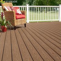 China Patent Fasteners for Convenient Installation 100%pvc Wpc Material Composite Decking for sale