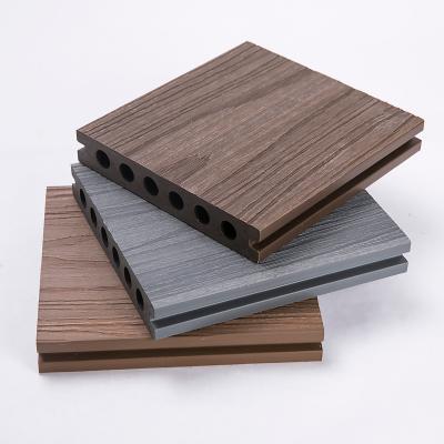 Cina Miglior Piso a Core Massello WPC Patio in PVC Legno 3D liscio in intaglio di pavimento composito esterno in vendita