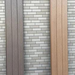 Cina 3D PWC Wall Panel Composito di legno e plastica per facile soluzione di decorazione esterna delle pareti in vendita