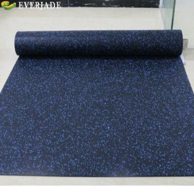 China High Density 20mm Gym Room Rubber Granules Gym Floor Roll Fliesen für Unisex Granules zu verkaufen