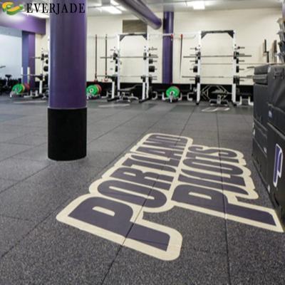 China High Density 20mm Gym Room Rubber Granules Gym Floor Roll Fliesen für Unisex Granules zu verkaufen
