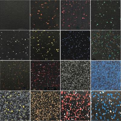 China Gepersonaliseerde kleuren Fitness Interlock vloer mat Totaaloplossing voor Interlock gymvloer Te koop