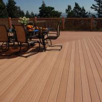 China Moisture Shield Decking Sheet On Envision WPC Decking WPC Decking Board for sale