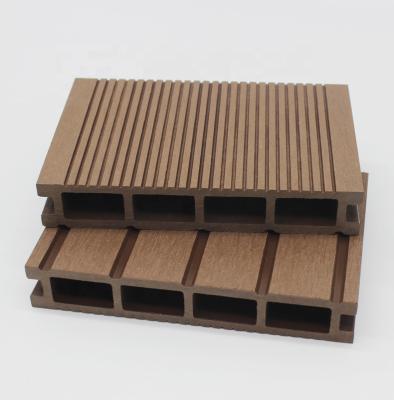 Cina Categories Cross Consolidation WPC Decking Plank per giardini decorativi resistente alle crepe in vendita