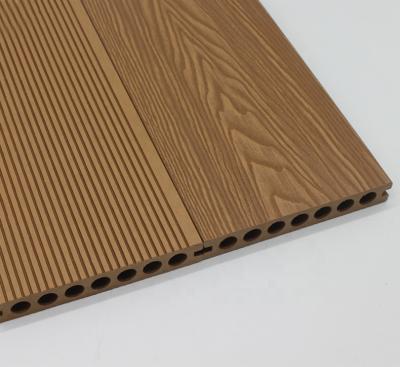 Cina Categories Cross Consolidation WPC Decking Plank per giardini decorativi resistente alle crepe in vendita