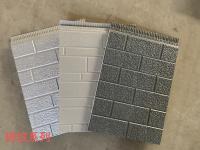 China Polyurethane Surface Material 16mm Foam Sandwich Panel for Exterior Wall Cladding for sale