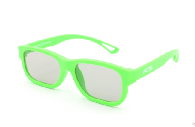Plastic frame 3D glasses