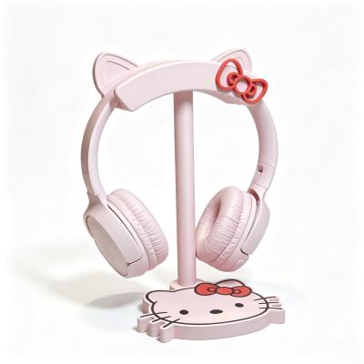 China Decorated Cartoon Household Items To 3d Print Kitty Base Headphone Display Rack for sale