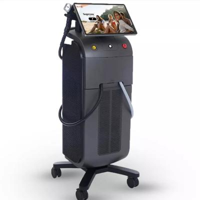 China 2022Newest 4K 1600W Triple wave Platinum Titanium/808nm laser diode hair removal/755 8081064 diode laser machine price for sale