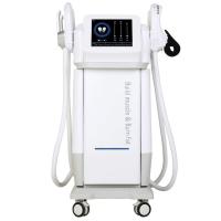 China 7 TeslaEMShape  Neo Rf 4 Handle Simultaneous Work EMShapeingBody EMShape Slimming Machine for sale