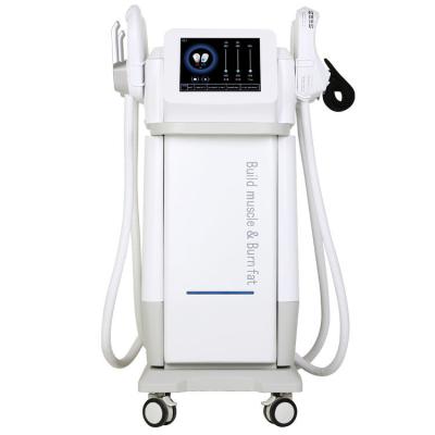 China 7 TeslaEMShape  Neo Rf 4 Handle Simultaneous Work EMShapeingBody EMShape Slimming Machine for sale