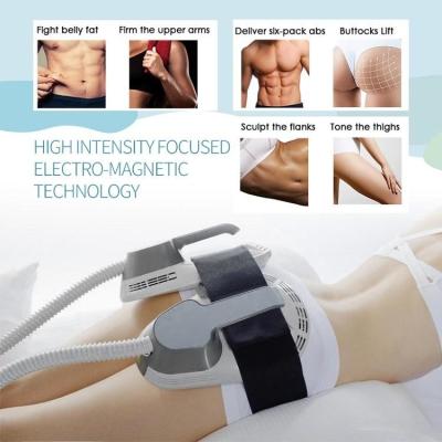 China 7 TeslaEMShape  Neo Rf 4 Handle Simultaneous Work EMShapeingBody EMShape Slimming Machine for sale