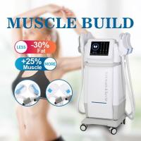 China 7 TeslaEMShape  Neo Rf 4 Handle Simultaneous Work EMShapeingBody EMShape Slimming Machine for sale