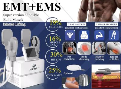 China Trending Products 2022 New Arrivals Portable Ems 4 Handles Hi-emt Ems Neo Rf Muscle EM Shaping Machine for sale