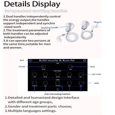China Desktop Body Contouting machine  Body Sculpting Slim Muscle Stimulator Machine for sale