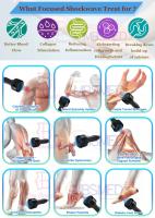 China Focal Focus Shockwave Soft Shock Wave Eswt Physiotherapy Device for sale