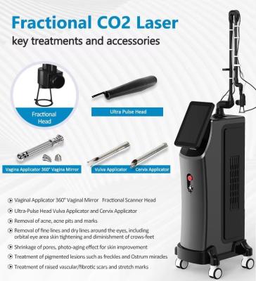 China Fractional Co2 Laser Skin Resurfacing Carbon Dioxide Laser Tube Machine Pigmentation Remover For Face for sale