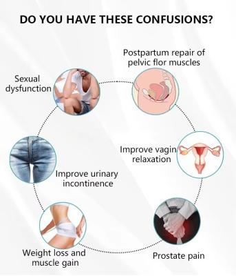 Cina Non-invasivo allenatore pelvico piano muscolare macchina Ems Chair Muscle Stimulator in vendita
