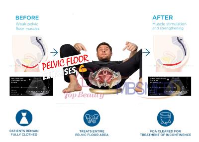Cina Macchina per sedia di riparazione post-partum dei muscoli del pavimento pelvico EMS per muscoli del pavimento pelvico, incontinenza urinaria, sedia EMS in vendita