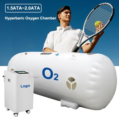 China Spa Capsule High Pressure Hyperbaric-Oxygen-Chamber Body Portable Oxigen Therapy HBOT Soft Oxigen Hyperbaric Chamber for sale