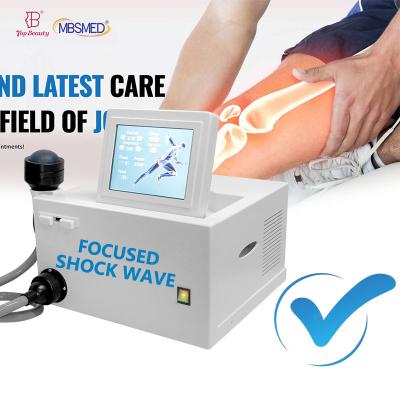 Cina Focus Shock Wave Deep Tissue Regenerator 120mm Vet ESWT Focused Shockwave Physical Therapy Machine for Tendon Repair in vendita