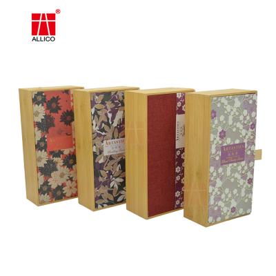 Cina Scatola magnetica d'imballaggio di lusso su ordinazione di forma del libro del cartone di rettangolo del contenitore di regalo in vendita