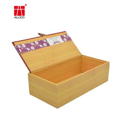 Cina Scatola magnetica d'imballaggio di lusso su ordinazione di forma del libro del cartone di rettangolo del contenitore di regalo in vendita