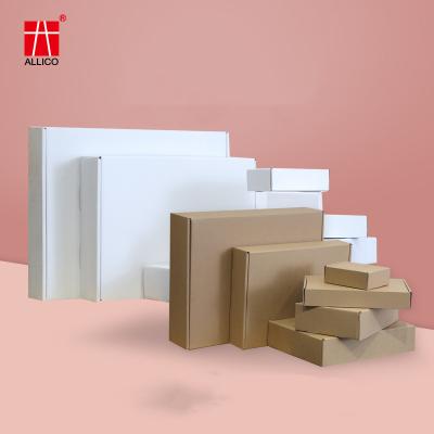 中国 流行の設計は郵送の包装のための荷箱を波形を付けた 販売のため