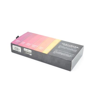 Cina contenitore d'imballaggio di rossetto 6pcs, cartone di iso che fa scorrere la scatola del cassetto in vendita