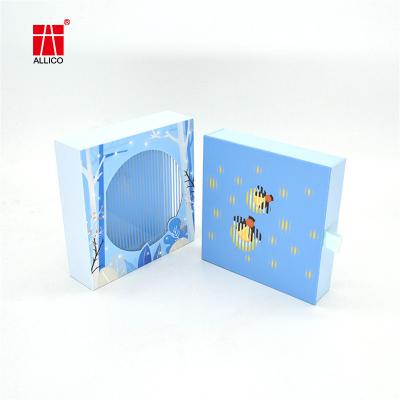 China Deslizar a gaveta reciclou a caixa de papel que empacota, GV do FSC caixa de presente de 30cm x de 30cm à venda