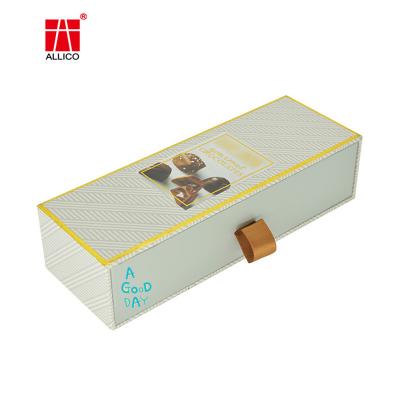 Cina Cioccolato di nozze del FSC che fa scorrere i contenitori di regalo del cassetto Matt Lamination in vendita