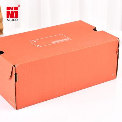 中国 点の紫外線Eフルート波形箱、折る履物包装箱ALLICO 販売のため