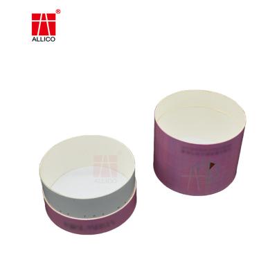 Cina Contenitore d'imballaggio cosmetico di metropolitana rotonda porpora di CMYK per il prodotto di cura di pelle in vendita
