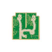 China Green Solder Mask High Frequency Circuit Board Multi- Layer Prototype PCB One Stop Service for sale