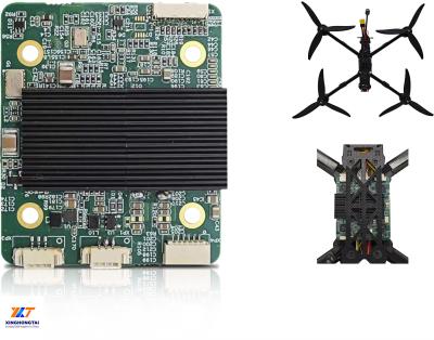 Cina Sistema di tracciamento UAV Head Tracker FPV PCBA Circuit Control Board con materiale base FR4 in vendita