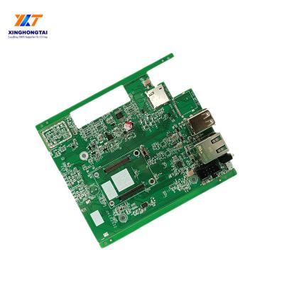 China Painéis Solares Verdes PCBA FR4 PCB Min. Tamanho do Buraco 0.2mm Caixa Construir Superfície Finalização FR4 Placa de Circuito Impresso for sale