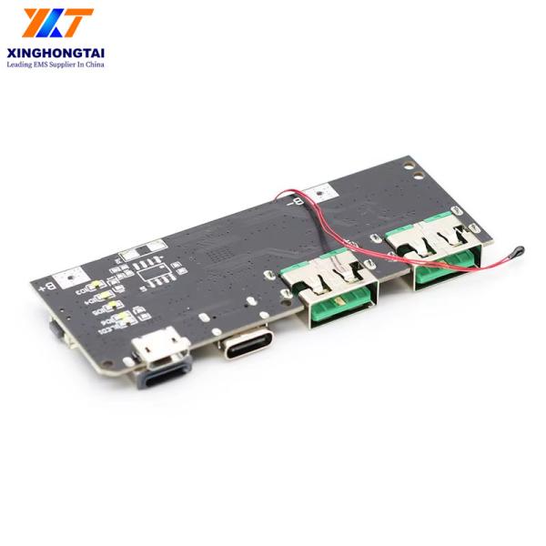 Быстрая зарядка 22.5W Power Bank PCB-карта 5 портов Двунаправленный мобильный модуль питания Круговая плата поддержка QC4 + PD3.0